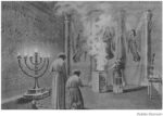 The Veil Separating the Holy and Most Holy Places Represented What?